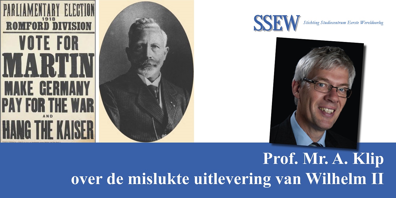 29 mei 2021: De mislukte uitlevering van Wilhelm II, door prof. mr ...